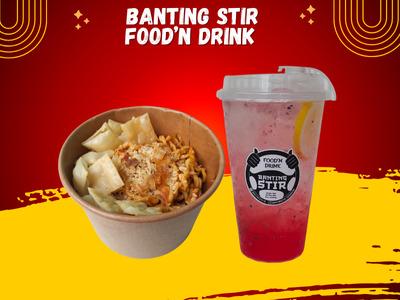 Mie Jebew dan Wonton Banting Stir Food Drink - GoFood