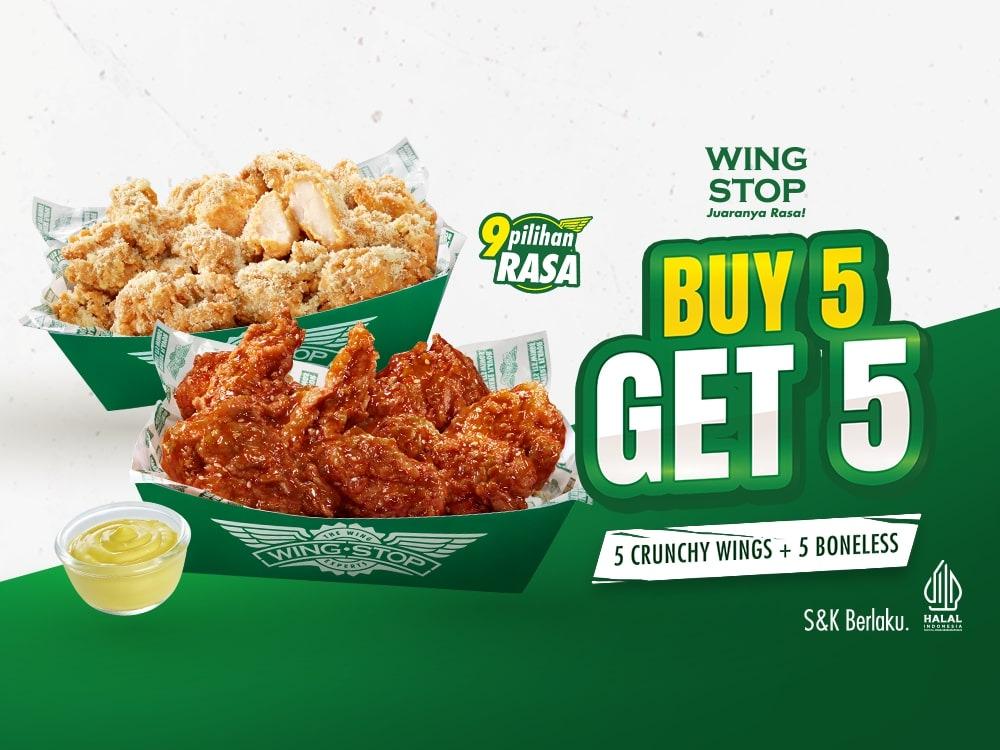 Wingstop, Buah Batu - GoFood