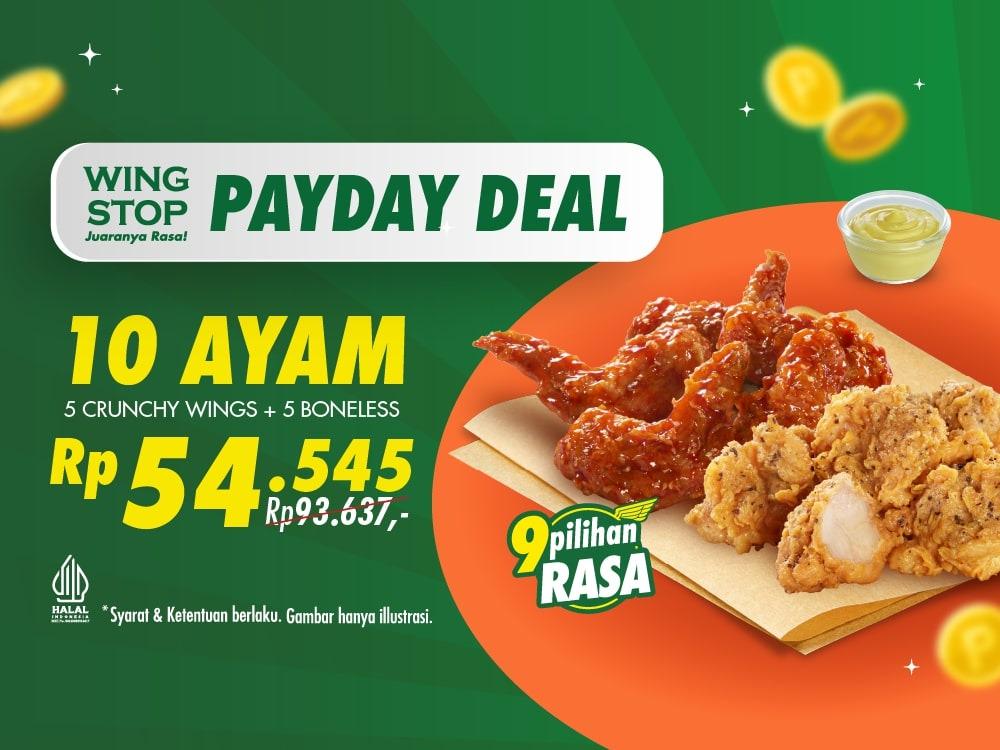 Wingstop, Galaxy Mall - GoFood